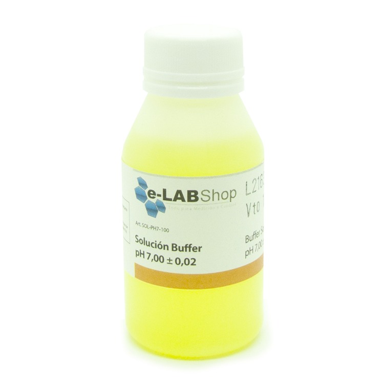 Solucion Buffer pH 7.00 ± 0,02 x100ml – e-LABShop